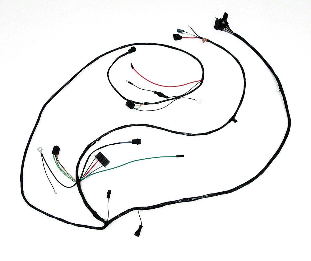 Ecklers Alternator/Frt Light Hrnss w/Gauges w/o Marker Lights,68-69