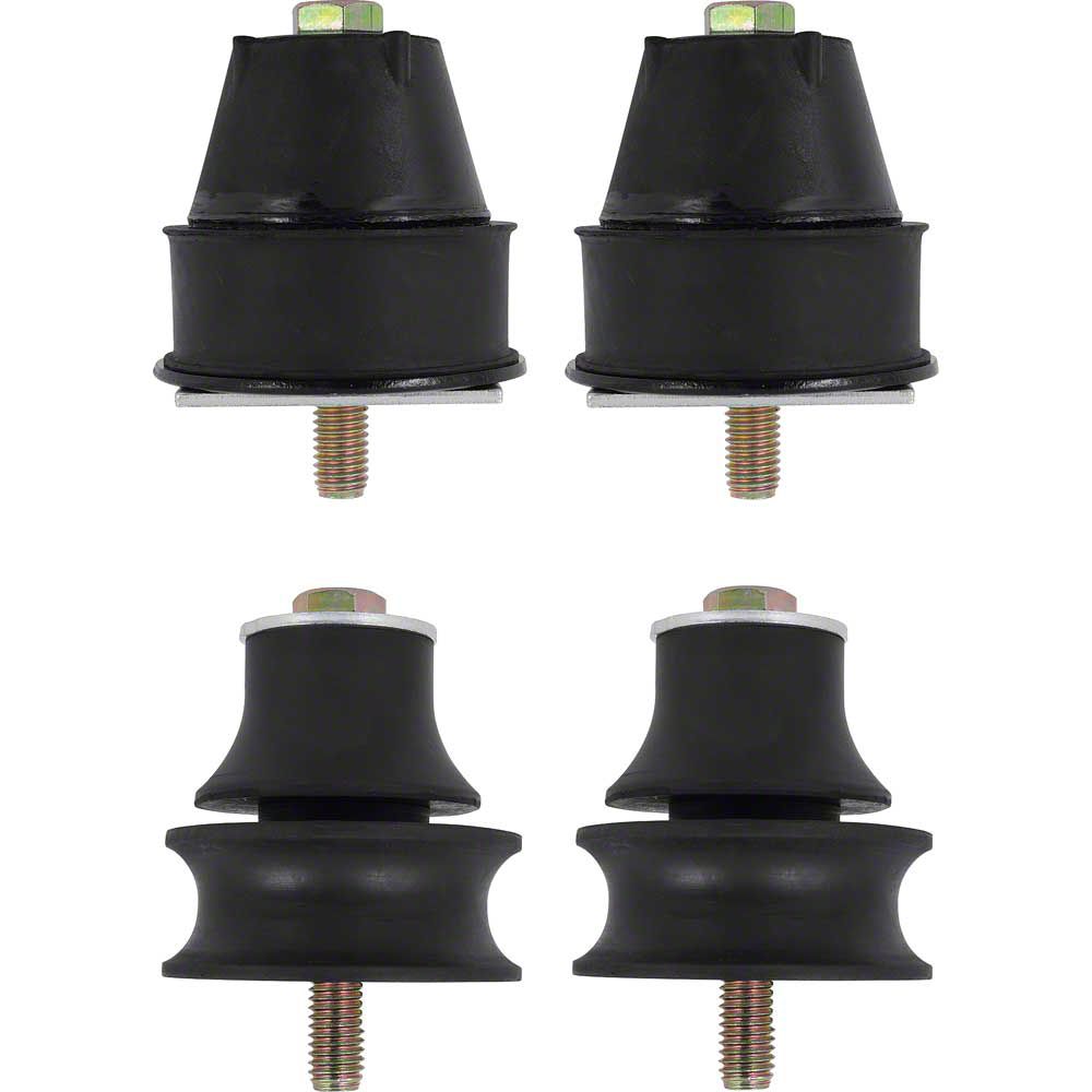 Ecklers Cab Mount Bushing Set; 18-Piece Set (73-80 C10 Regular Cab)