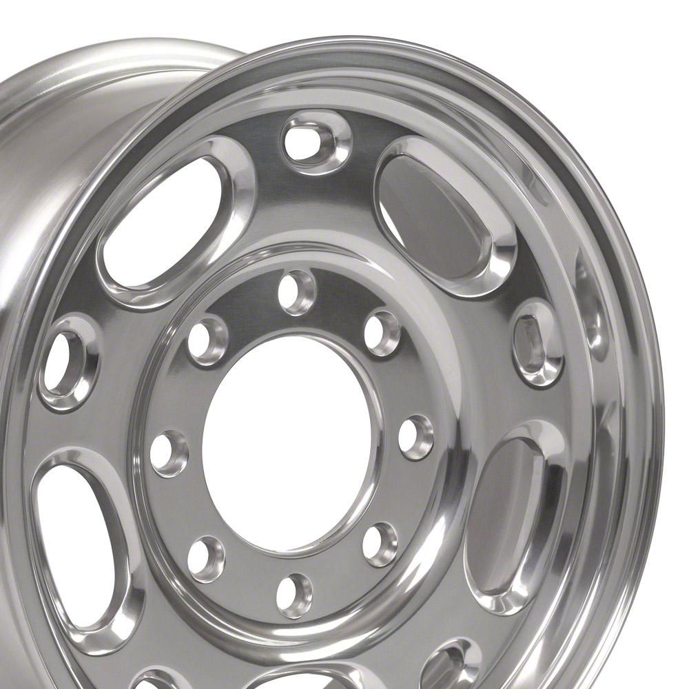 Ecklers CV82 Polished 8-Lug Wheel; 16x6.5; 28mm Offset (88-00 C2500 ...