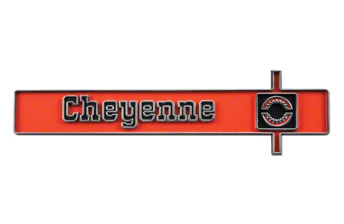 Ecklers Chevy Truck Dash Emblem Cheyenne 1975-1980