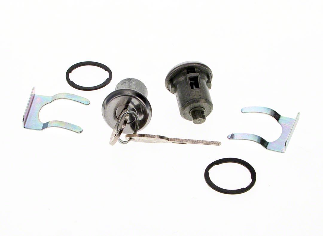 Ecklers Door Lock Set with Round Keys (65-91 Blazer, C10, C15, Jimmy ...