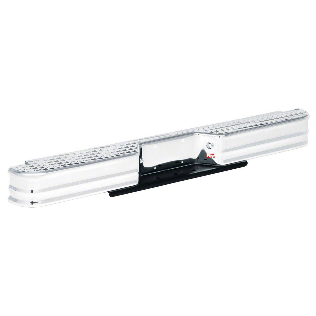 Ecklers FEY Diamondstep Rear Bumper; Chrome (67-87 C10, C20, K10, K20)