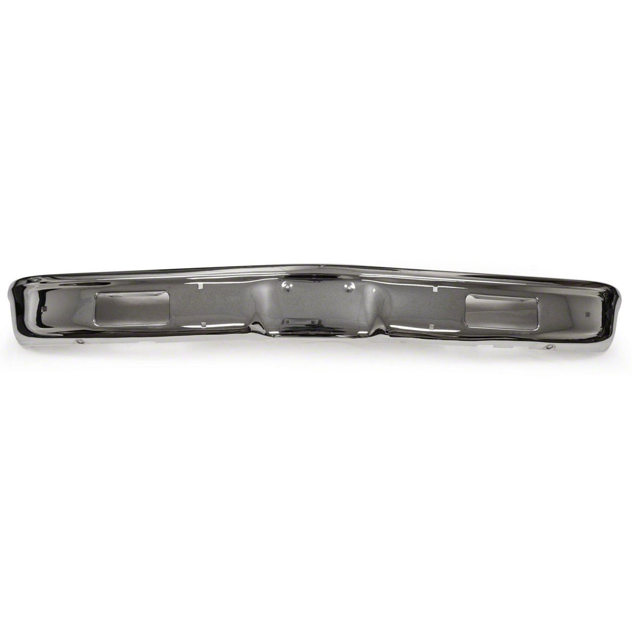 Ecklers Front Bumper; Chrome (71-72 C10, C20, K10, K20)