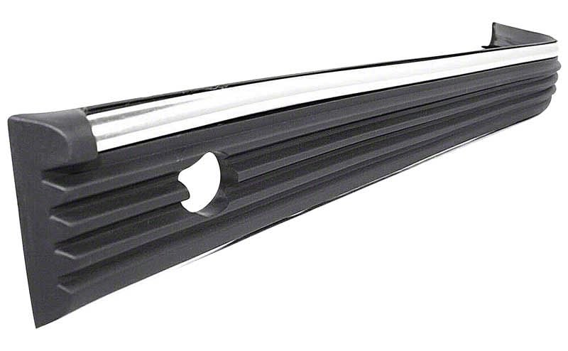 Ecklers Front Bumper Impact Strip; Black/Chrome; Driver Side (88-00 C ...