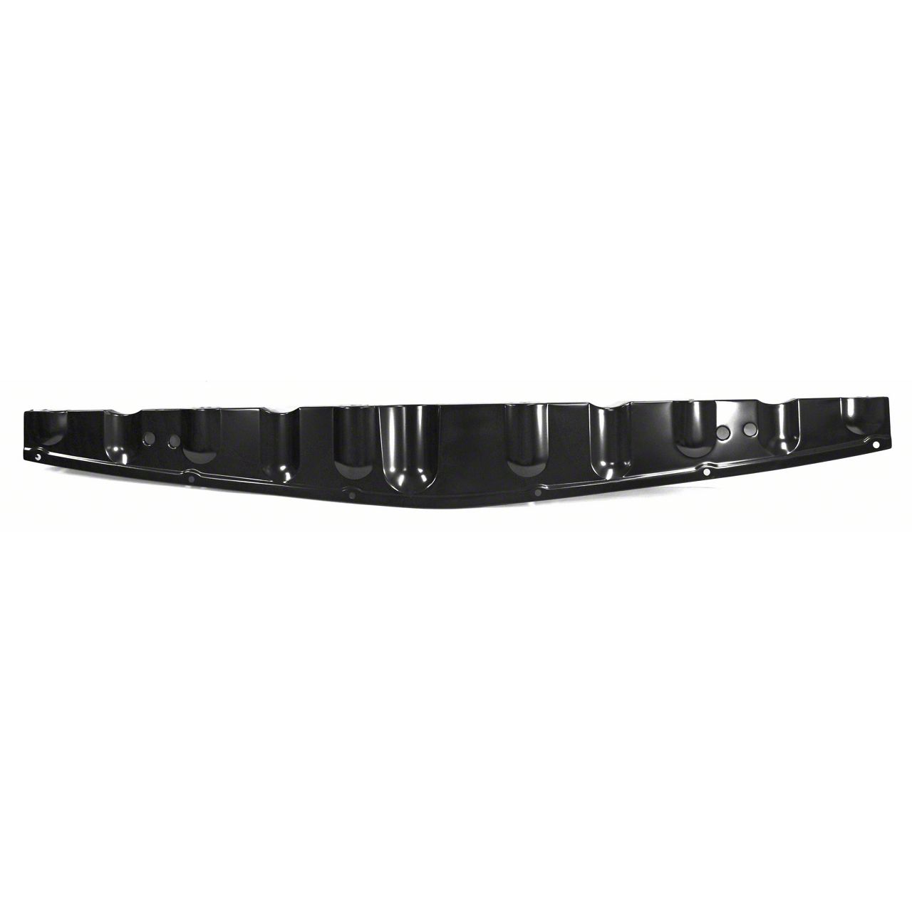 Ecklers Front Bumper to Grille Filler; Black (67-68 C10, C20, K10, K20)