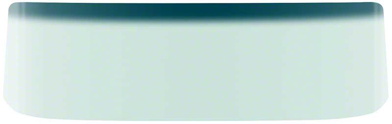 Ecklers Front Windshield Glass; Green Tint With Shaded Band (64-66 C/K10)