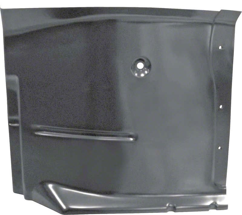 Ecklers OE-Style Front Cab Floor Half with Backing Plate; Driver Side ...