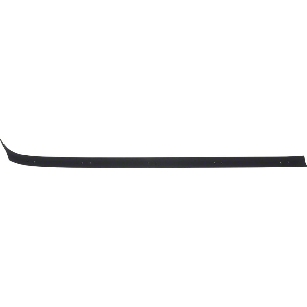 Ecklers Outer Door Windowfelt with Anti-Rattle Seal; Passenger Side (73 ...