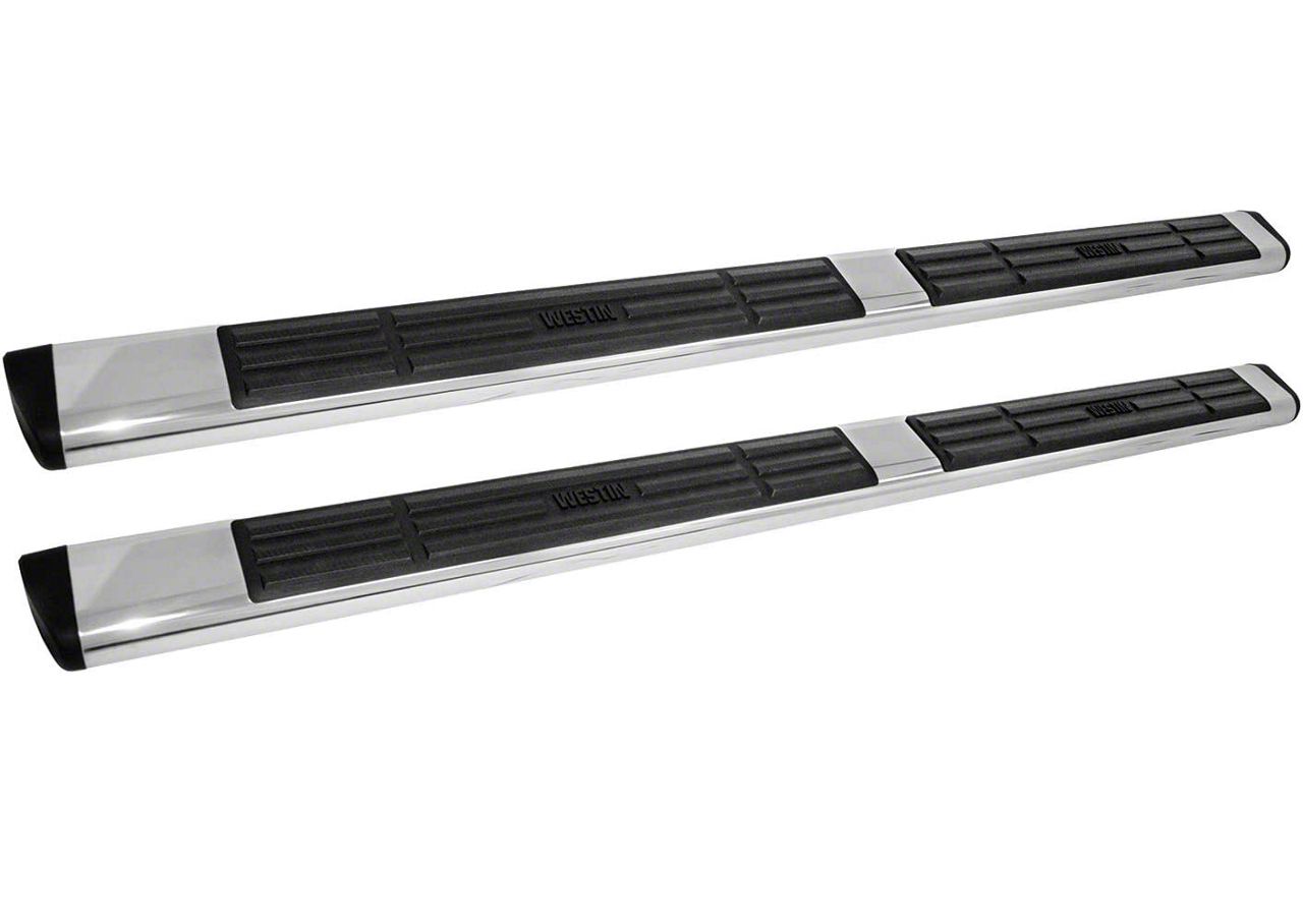 Ecklers Premier 6 Oval Nerf Side Step Bars; Stainless Steel (88-00 ...
