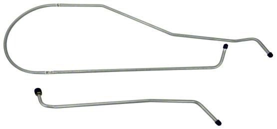 Ecklers Pump to Tank Long Fuel Lines; 3/8-Inch; OE Steel (63-66 C10)