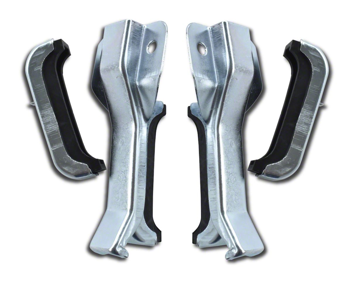 Ecklers Radiator Retainer Kit; 8-Piece (67-72 C/K10 w/ 4-Core Radiator ...