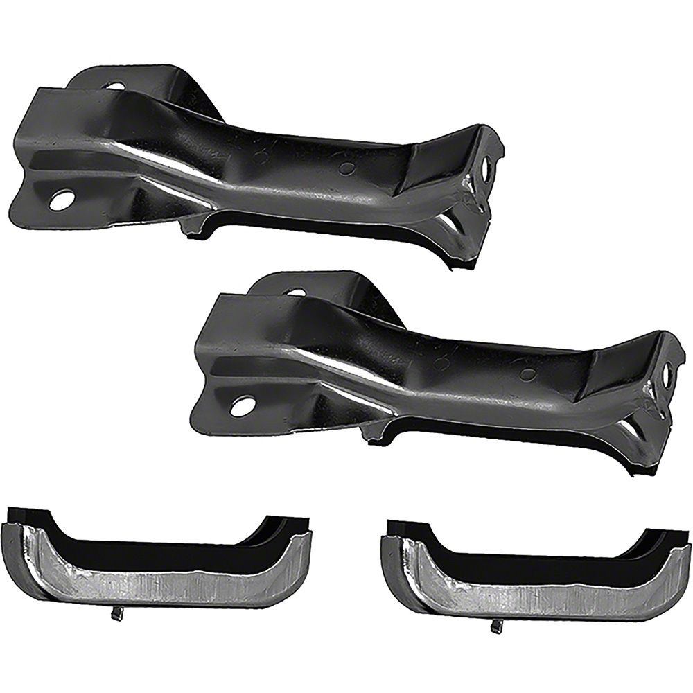 Ecklers Radiator Retainer Set for 2 or 3-Row Radiator; 8-Piece Set (67 ...