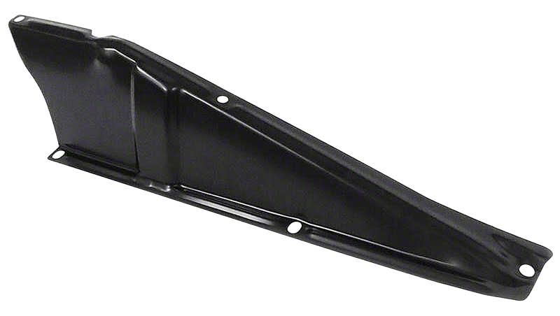 Ecklers Radiator Support Upper Tie Bar; Black; Driver Side (60-66 C/K10)