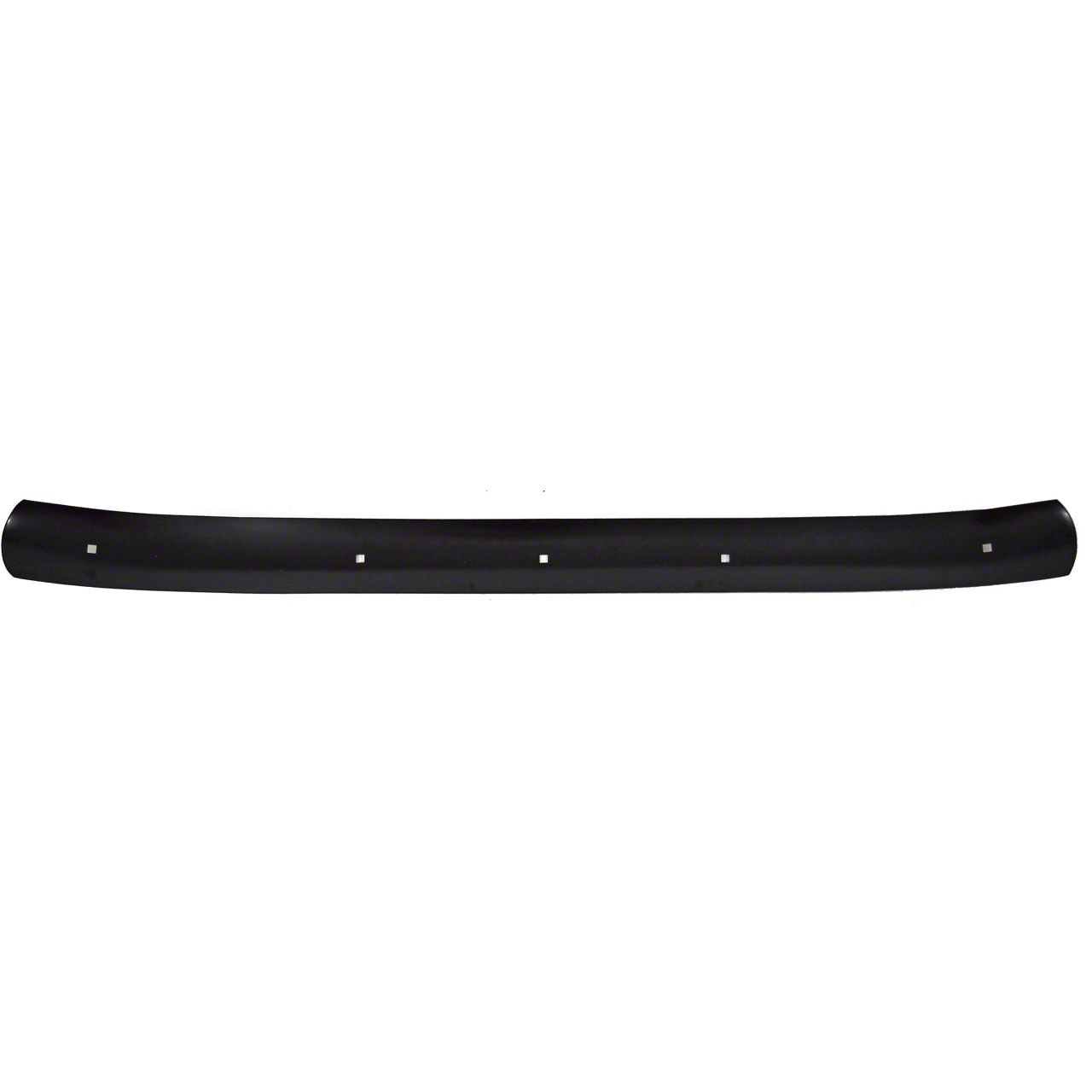 Ecklers Rear Bumper; Black (47-53 Chevrolet Truck)