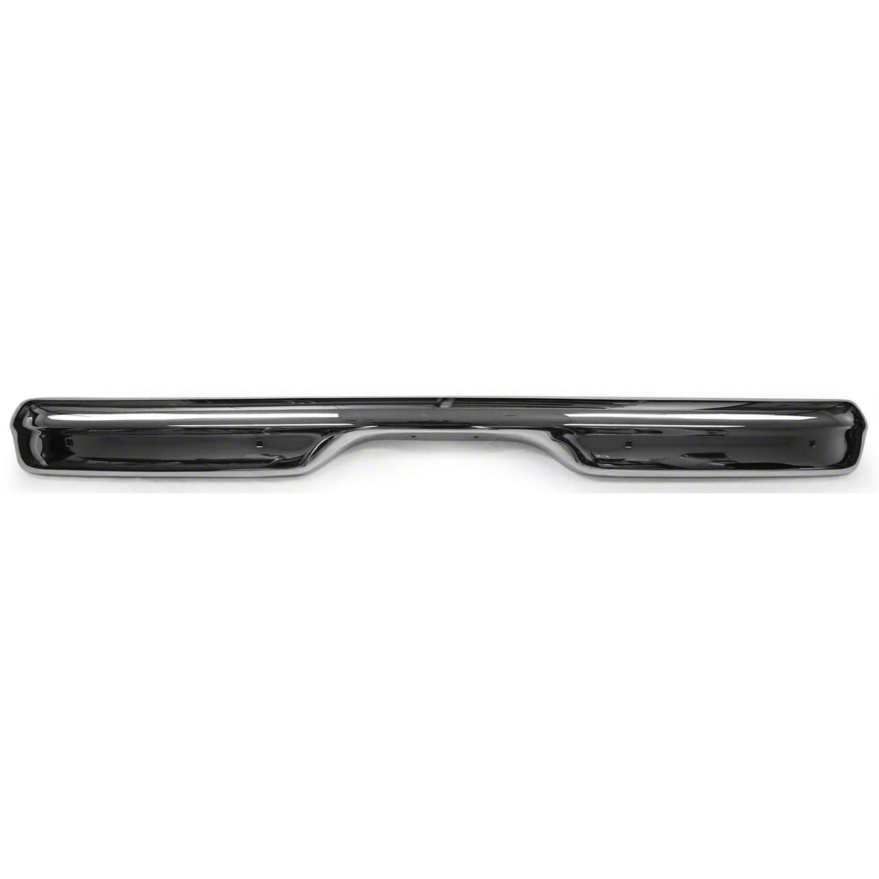 Ecklers Rear Bumper; Chrome (63-66 C10 Fleetside)