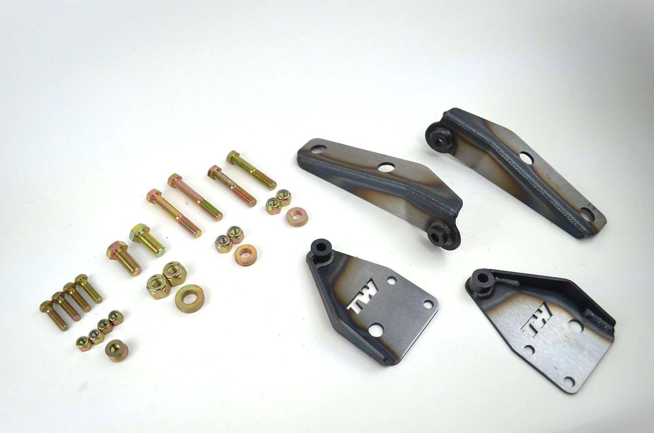 Ecklers Rear Shock Relocation Brackets (63-72 C10, C20, 2WD Suburban w ...