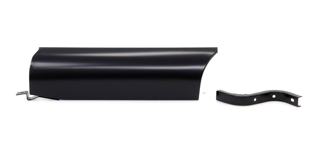 Ecklers Running Board Splash Apron with Support Brace; Driver Side (54 ...