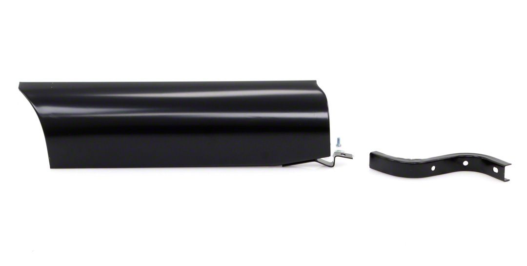 Ecklers Running Board Splash Apron with Support Brace; Passenger Side ...