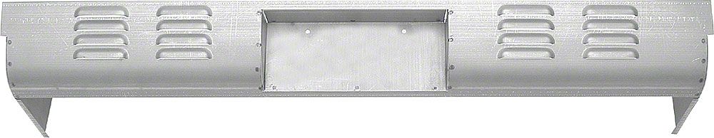 Ecklers Roll Pan Stepside 4 Row Louv Rear, w/ Lic Plt Box 55-72