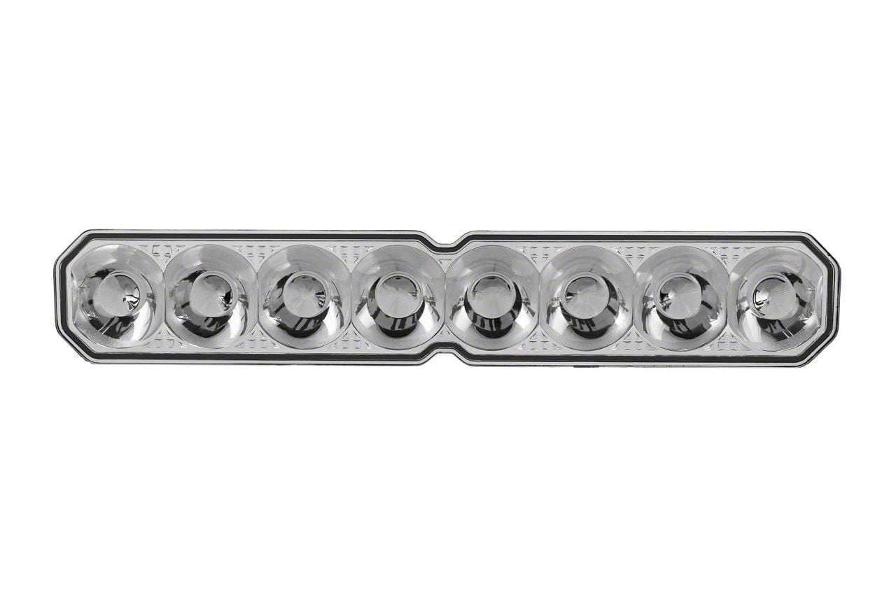 Diode Dynamics Ecklers SS10 Light Bar Replacement Lens; Spot; Clear DD8646