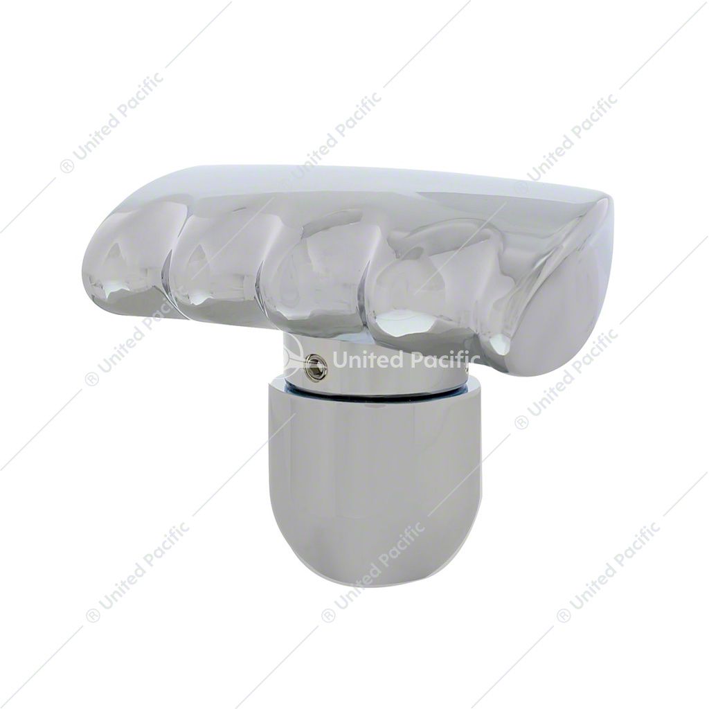 Ecklers T-Grip Shift Handle; Chrome (Universal; Some Adaptation May Be ...