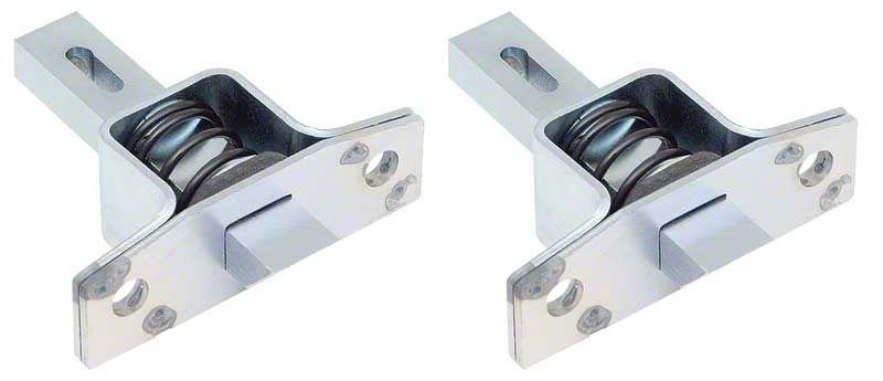 Ecklers Tailgate Latch Set; First Design; Zinc Plated (67-72 C/K10)