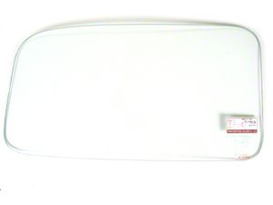 Ecklers Tempered Rear Cargo Door Window Glass; Clear (47-54 GMC Truck)