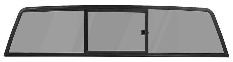 Ecklers Three Panel Design Rear Sliding Glass Window; Dark Limo Privacy ...