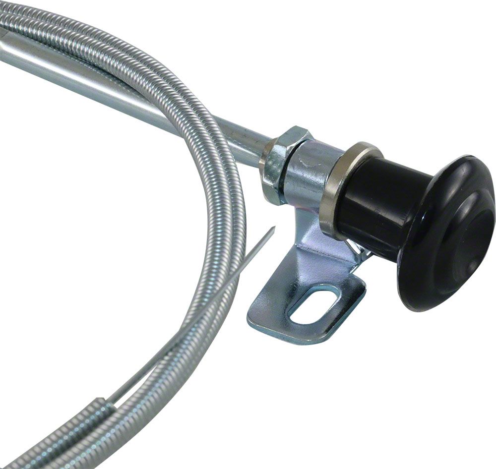 Ecklers Vent Cable & Knob,Black,55-59