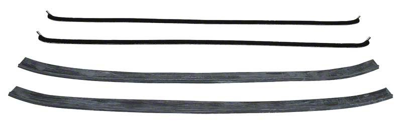 Ecklers Window Felt Belt Line Weatherstrip Set; Inner and Outer; 4 ...