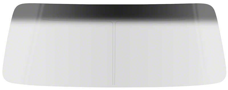 Ecklers Front Windshield Glass with Built-In Antenna and without Mirror ...