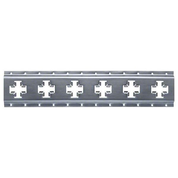 Ecklers X-Track Rail; Zinc Plated; 24-Inch