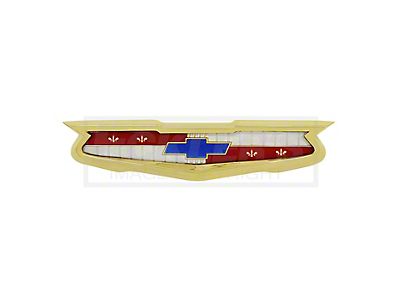 55 Chevy Logo Chevrolet Chevy Hood Bonnet Side Emblem Set "3100" 1955