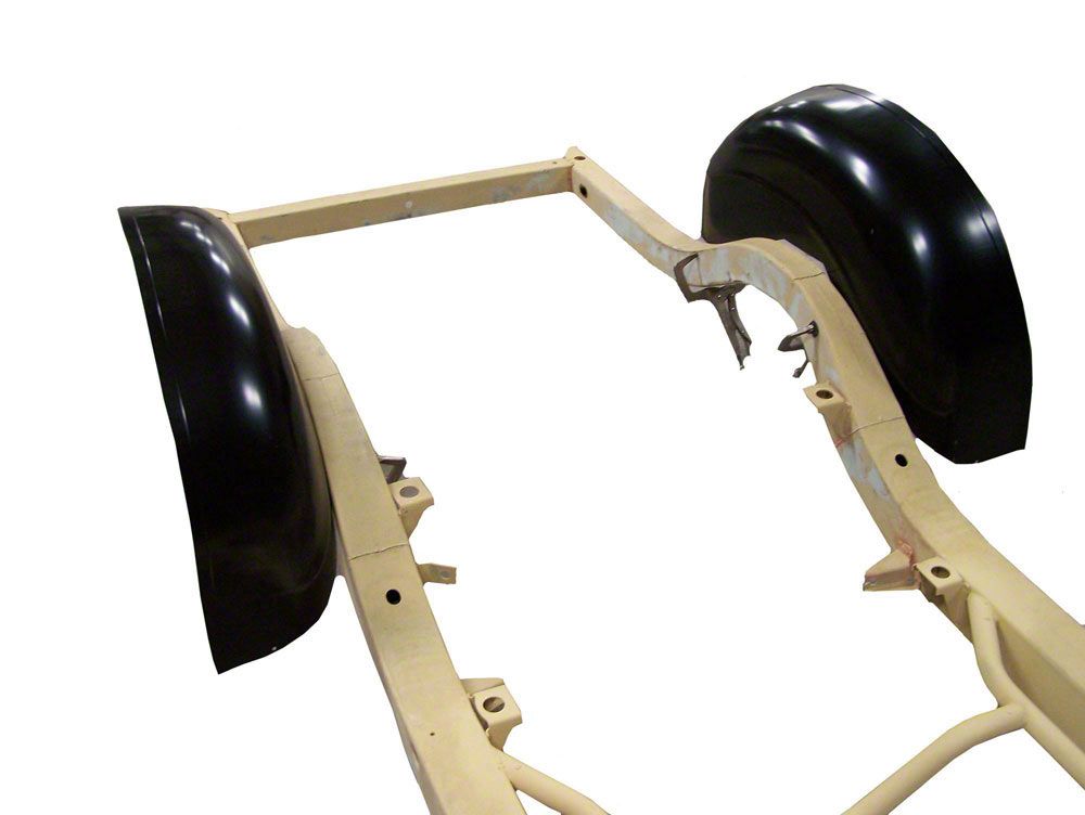 Ecklers Wheelwell,Rear Inner Wider 2 5/8,55-57 Hardtop/Sedan