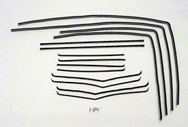 Ecklers Window Felt Kit (55-57 150, 210 4-Door Sedan)