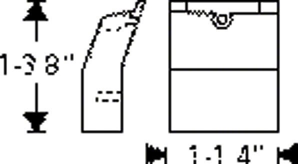 Ecklers Chevy Window Stop Rubber Bumpers, Rear Quarter Window Opening ...