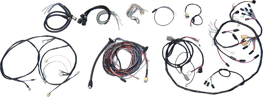 Ecklers Wiring Harness Kit V8 Automatic Transmission With Alternator