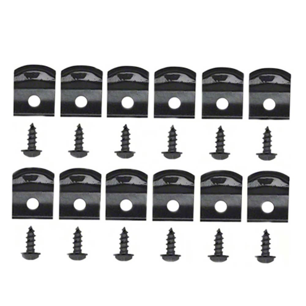 Ecklers Clip Kit, Rocker Panel Molding (62-68 Chevy II; 69-79 Nova)