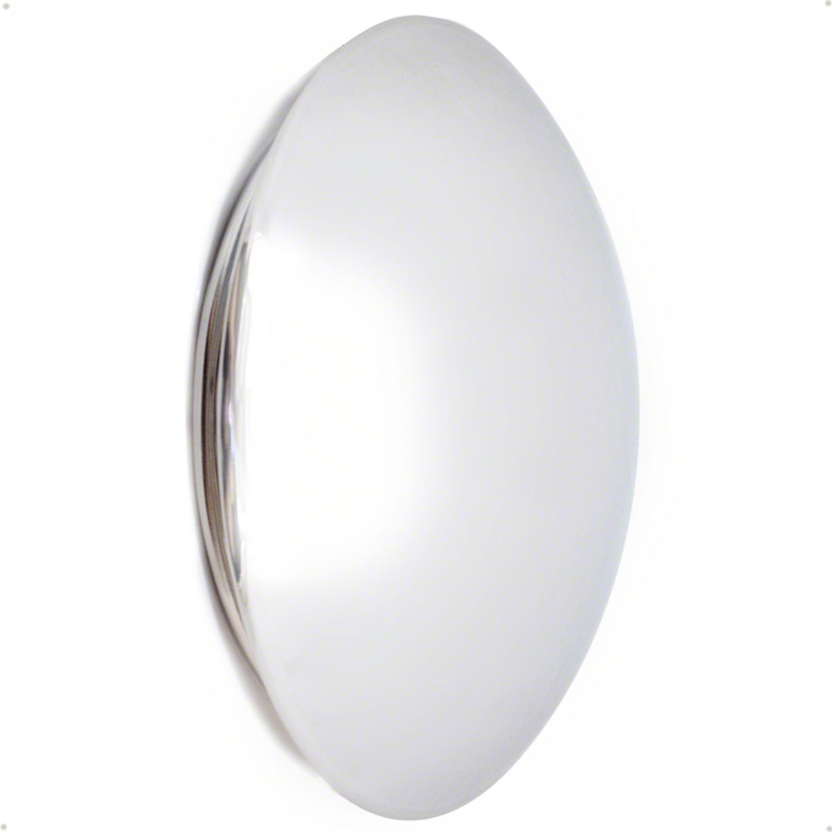 Ecklers Ralley Wheel Baby Moon Cap; Chrome (67-72 Blazer, C10, C20 ...