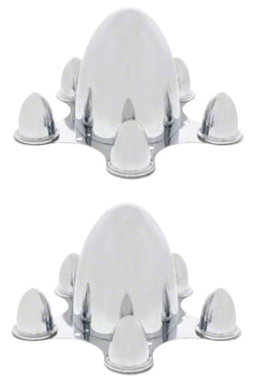 Ecklers Center Caps,Spider Style, 5x5-1/2, 4 Pc. Set