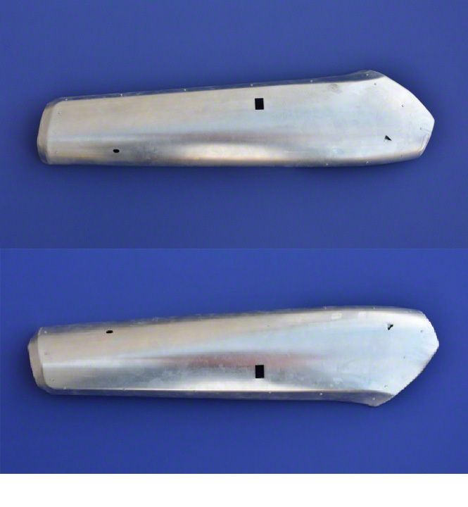 Ecklers R/L Upper Seat Shell W/ Tack Strip, 2-Piece (55-56 Chevy Bel ...