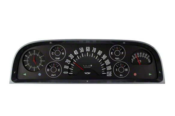 Classic Instruments Ecklers Classic Truck Gauge Cluster Package CT60B ...