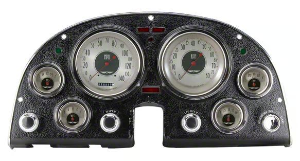 Classic Instruments Ecklers All-American Nickel Gauge Cluster Package ...