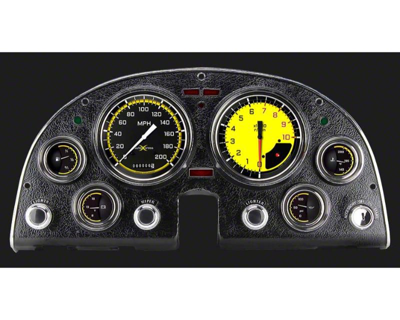 Classic Instruments Ecklers AXY OLED Gauge Cluster Package; Black ...