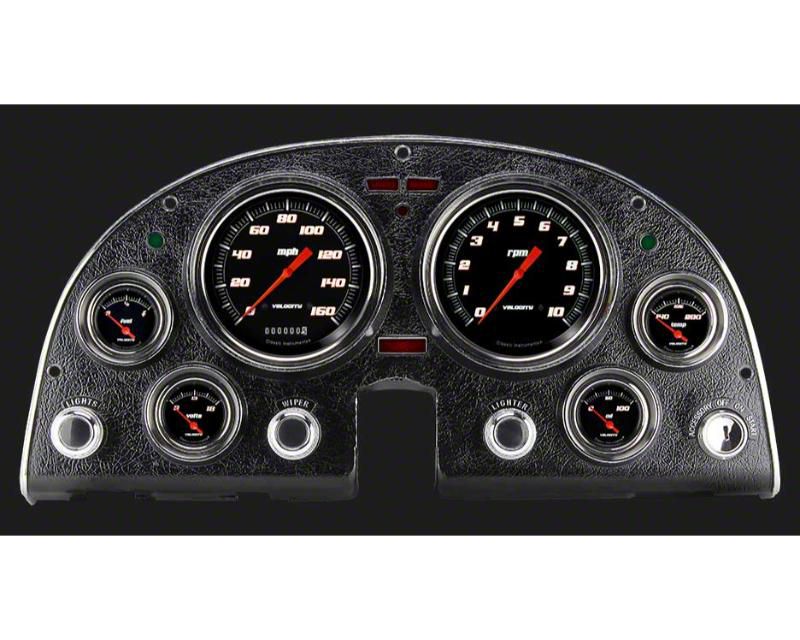 Classic Instruments Ecklers Velocity Black OLED Gauge Cluster Package ...