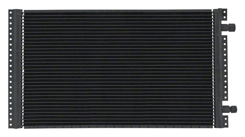 COLD-CASE Radiators Ecklers Universal A/C Condenser; 26x14-Inch; Black ...