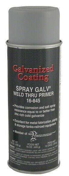 Ecklers Gas Tank Galvanized Coating