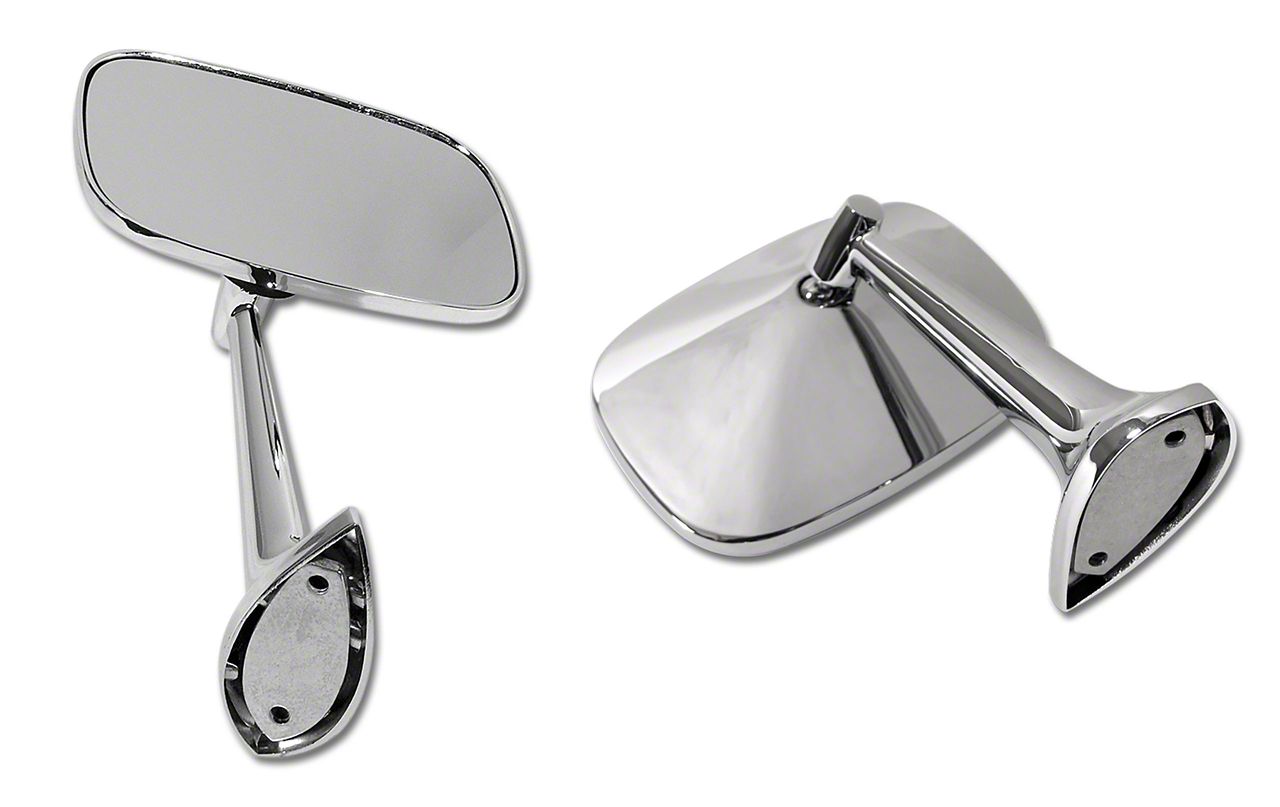 CA Ecklers Exterior Mirrors with Mounting Kit X2591 (68-74 Corvette C2 ...
