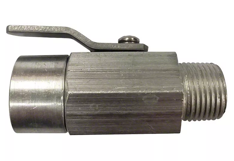 Ecklers Fuel Shut-Off Valve; 3/8-Inch NPT Male x 3/8-Inch NPT Female ...