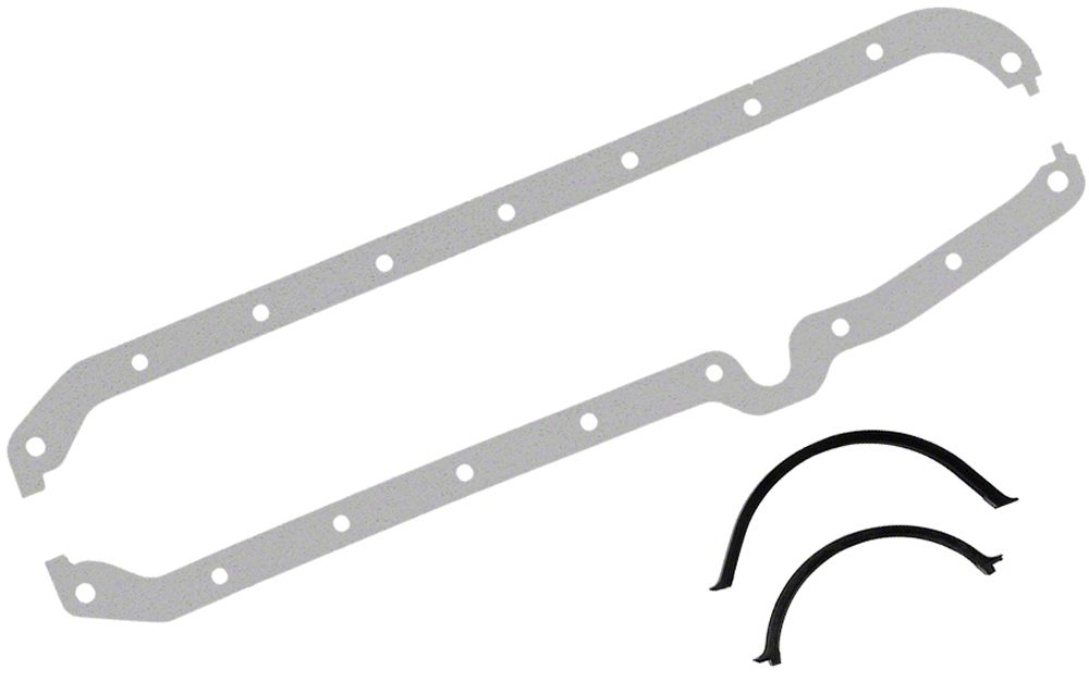 Ecklers HD Oil Pan Rubber Gasket with Rubber End Seals (55-68 Small ...